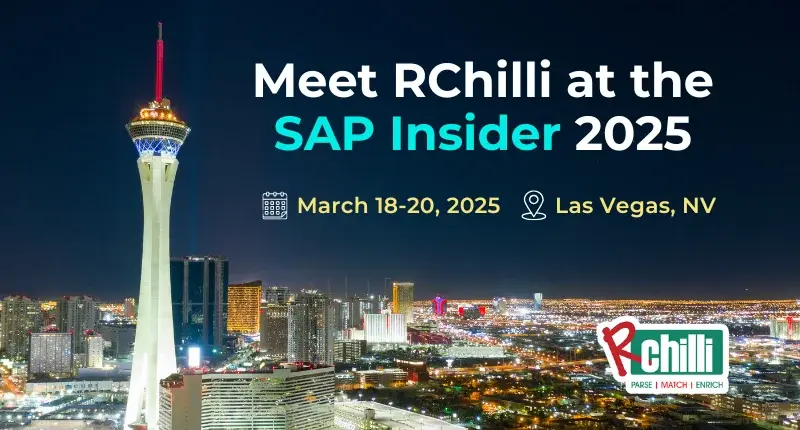 Meet RChilli at the SAP Insider 2025