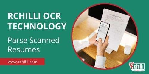 Parse Scanned Resumes with RChilli OCR Technology,